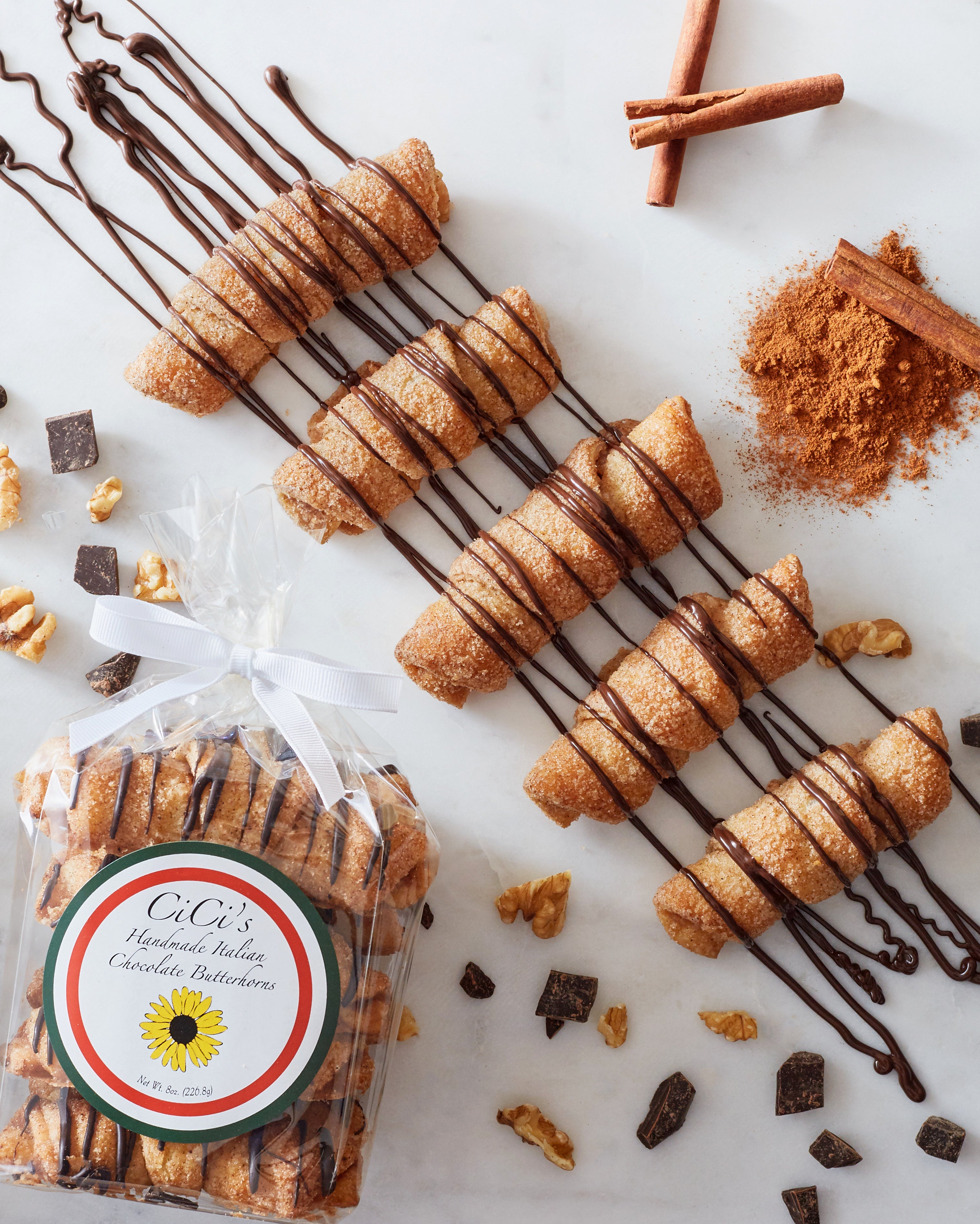 CiCi's Italian Chocolate Butterhorns - Handmade Italian Cookies – CiCi ...